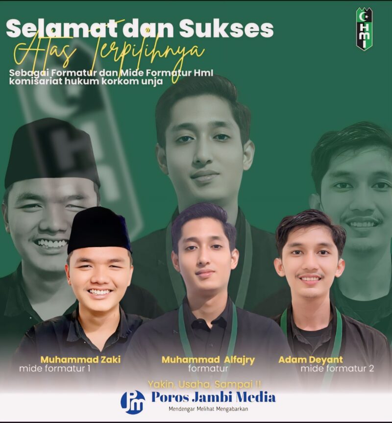 HMI Komisariat Hukum UNJA Secara Resmi Miliki Formatur Dan Mide Formatur Baru. – Porosjambimedia.com