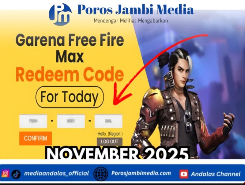 Kode Redeem FF 10 November 2025 Terbaru! Mythos Fist & SG2 One Punch ...